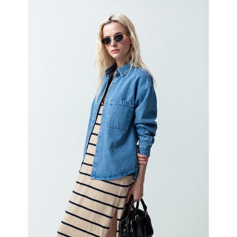 Abrigo 100% Algodón Mujer Naf Naf NAF NAF | falabella.com