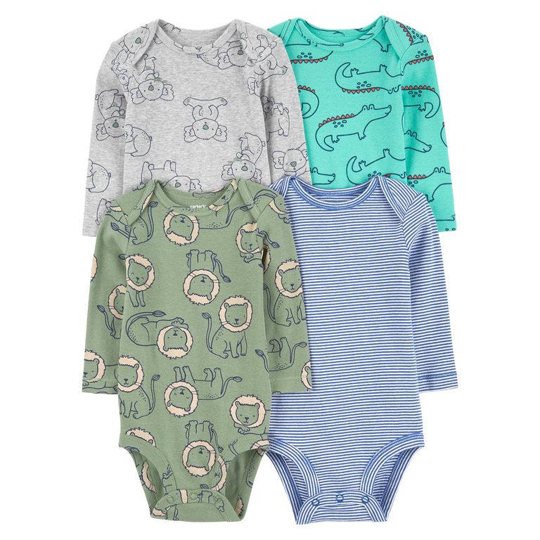 Body Bebé Niño Pack X4 Algodón Carters CARTER'S | falabella.com