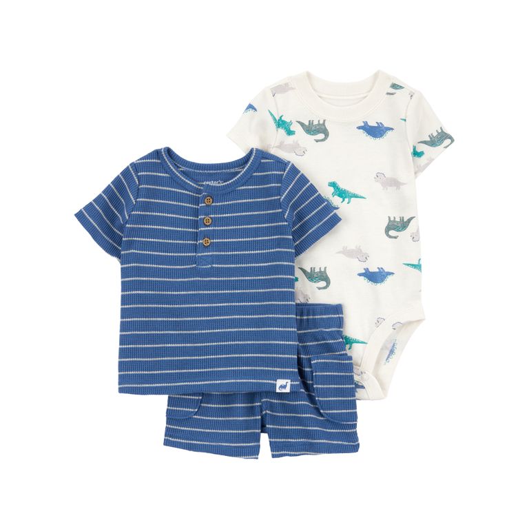 Conjunto 3 Piezas Bebé Niño Carters CARTER'S | falabella.com