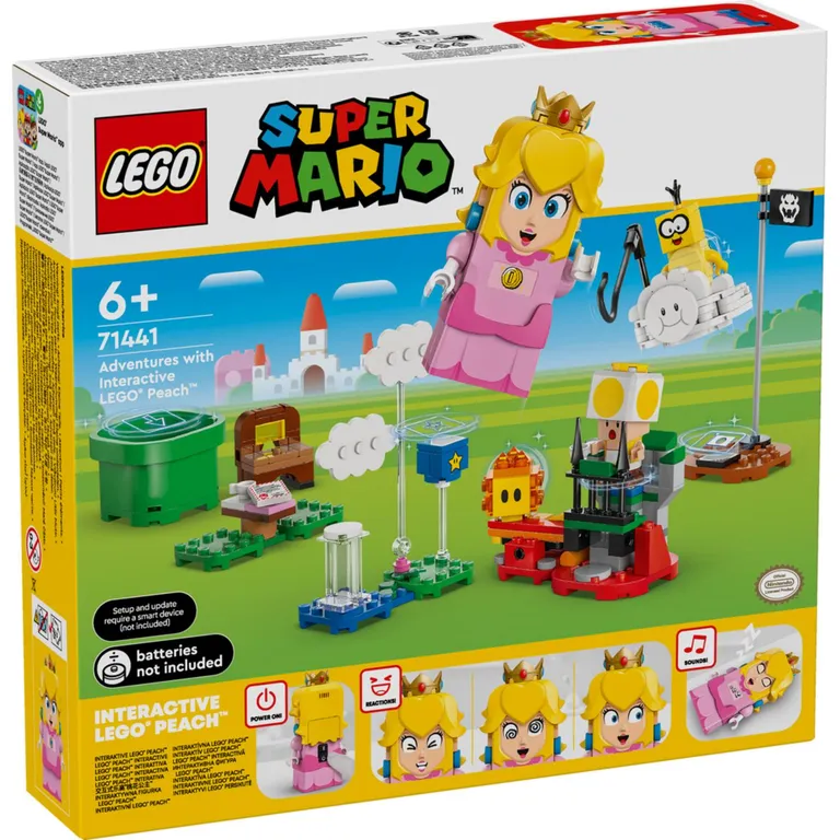 Bloques Aventuras Interactivas Con Peach Lego LEGO | Falabella Perú
