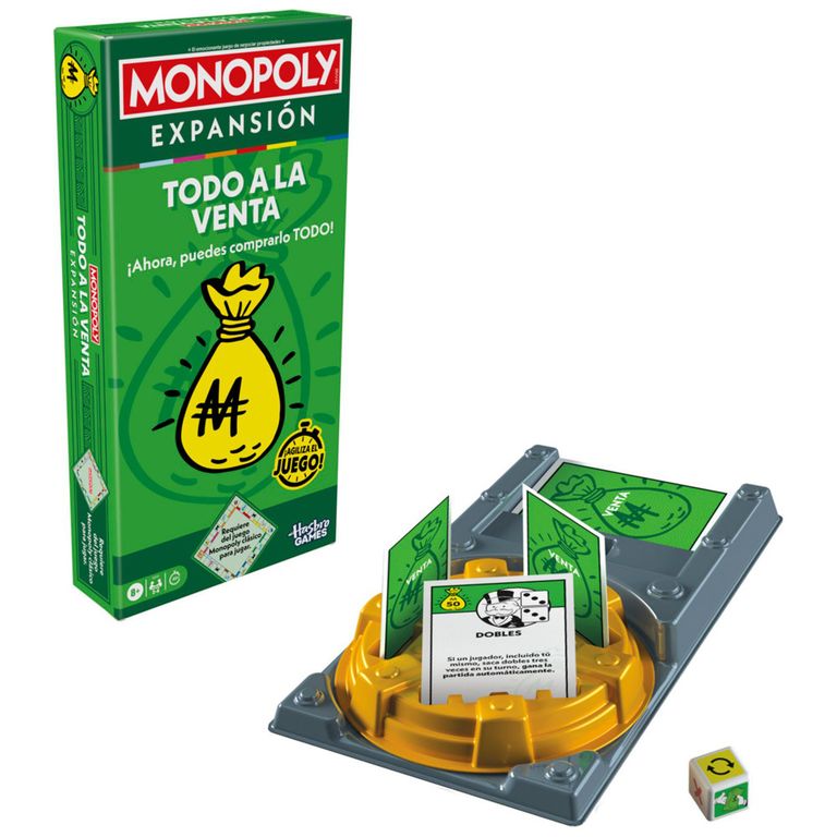 Juego de Mesa Monopoly Expansión Todo A La Venta MONOPOLY | falabella.com