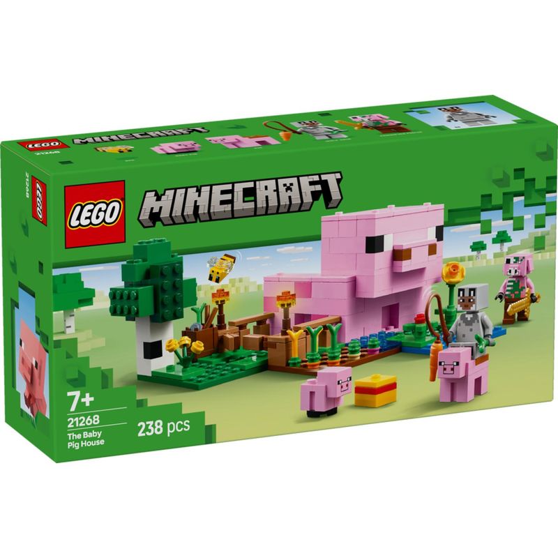 Bloques Minecraft La Casa del Cerdito Lego LEGO | falabella.com