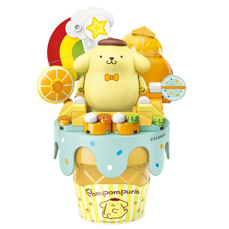 Cono de Helado Con Hello Kitty Y Amigos (pompompurin) HELLO KITTY ...