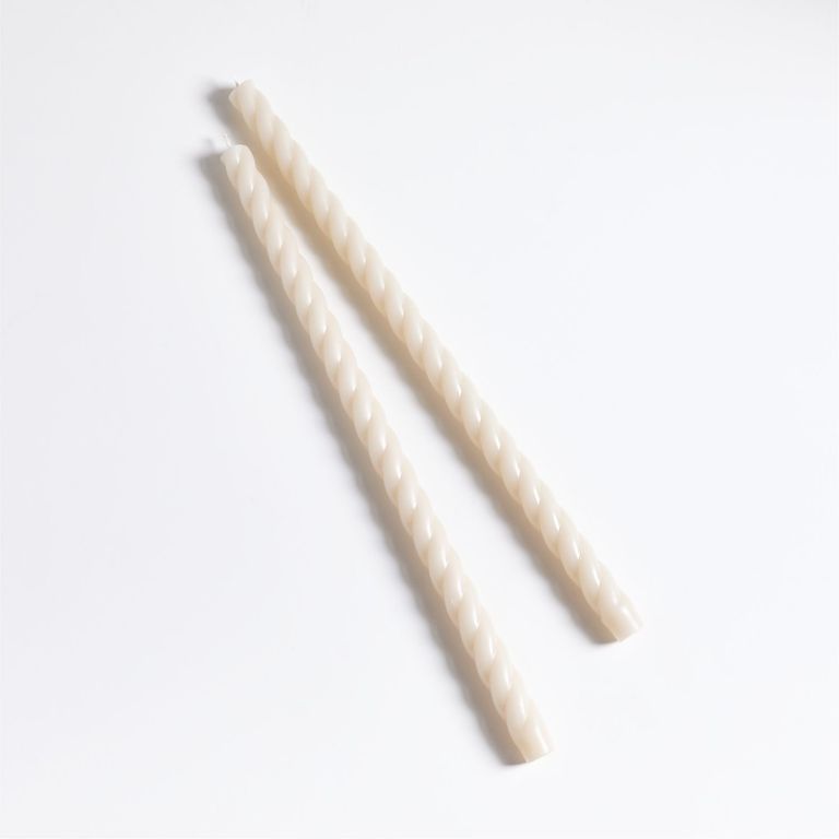 Set de 2 Velas Twisted 46cm | Cratandbarrel Peru