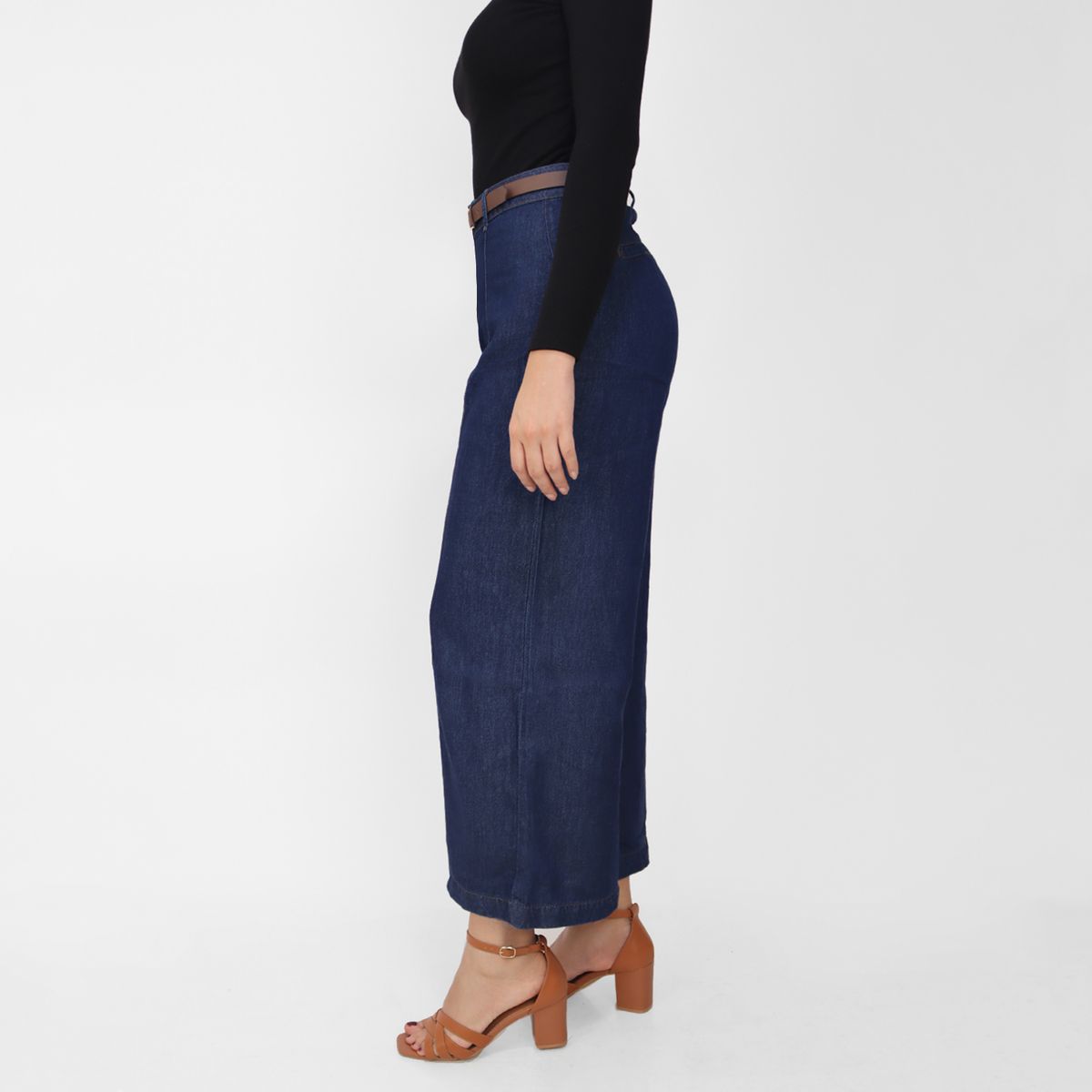 Jean Wide Leg Tiro Medio Mujer Kayra Poblet KAYRA POBLET | Falabella Perú
