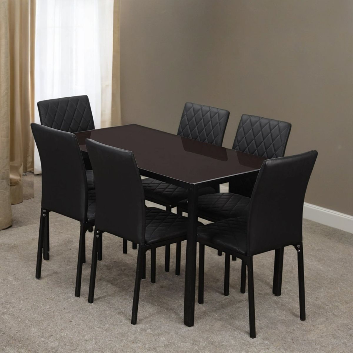 Juego de Comedor Luminus 6 Sillas MICA | Falabella Perú