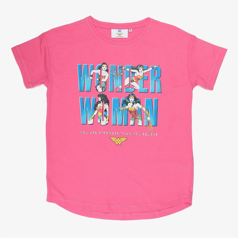 Polo Manga Corta Algodón Niña DC Super Hero Girls DC SUPER HERO GIRLS ...