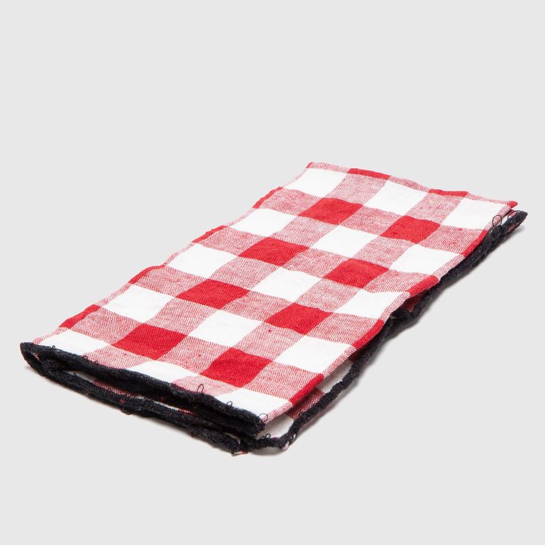 Servilleta Lino Check BASEMENT HOME | falabella.com