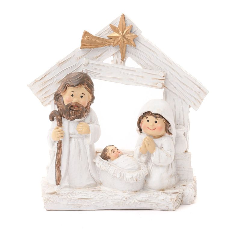 Pesebre Blanco 17x6x17cm MICA | Falabella Perú
