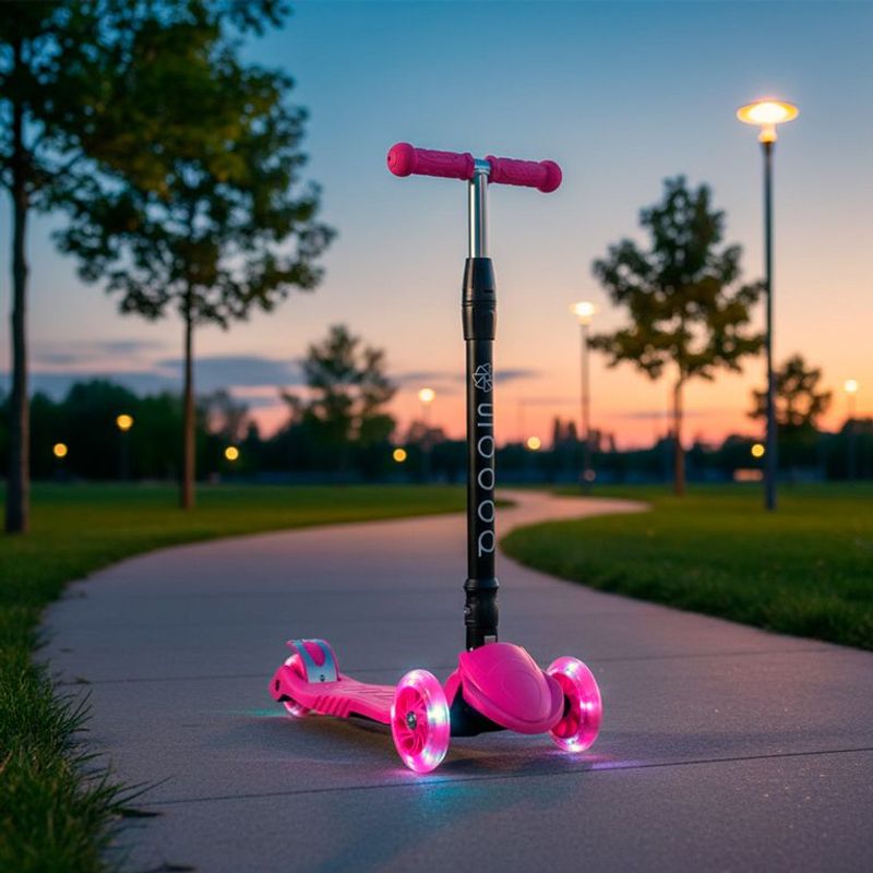 Scooter 3 Ruedas Plegable Con Luces Scoop SCOOP | falabella.com