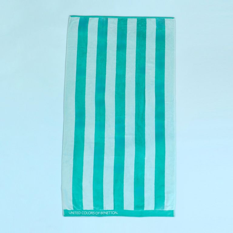 Toalla De Playa Rayas 100% Algodón 80x160cm BENETTON | Falabella Perú