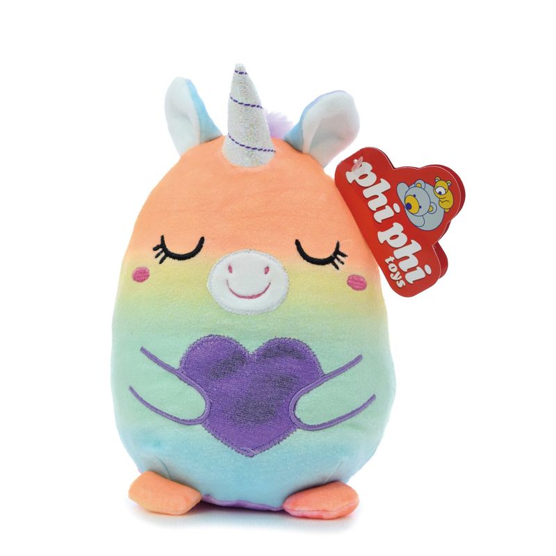 Peluche Unicornio Corazón 18cm PHI PHI | falabella.com