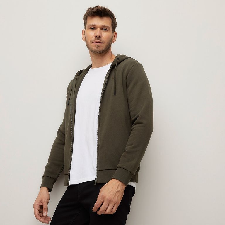 Polera con Cierre Wolf&Hank Algodón Manga Larga Hombre WOLF&HANK | falabella.com