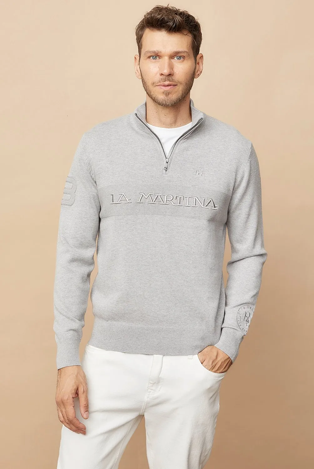 Chompa Algodón Hombre La Martina LA MARTINA | falabella.com