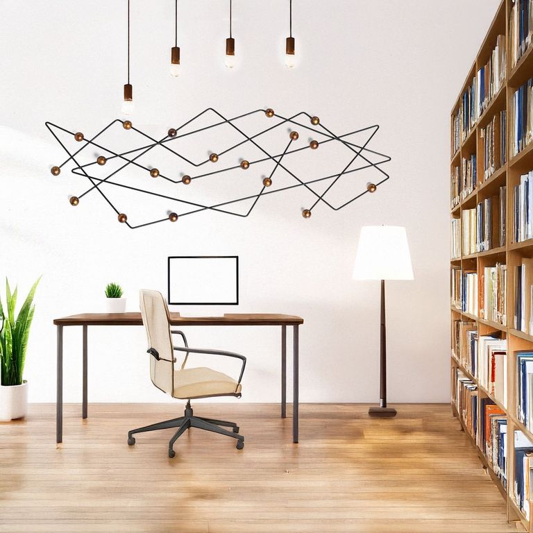 Arte De Pared Líneas 130cm BASEMENT HOME | Falabella Perú