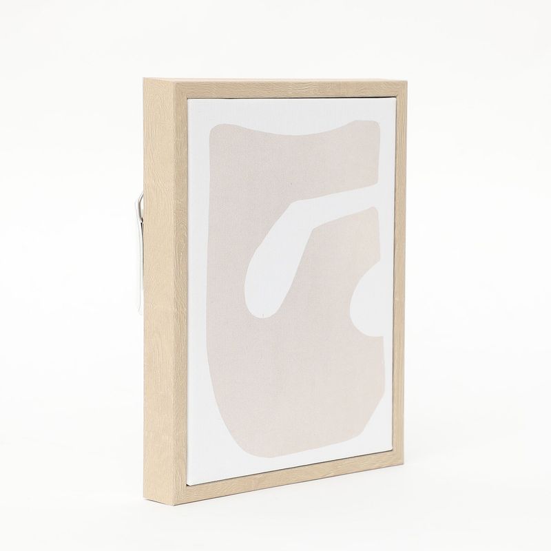 Cuadro Abstracto Beige 15x20cm MICA | falabella.com