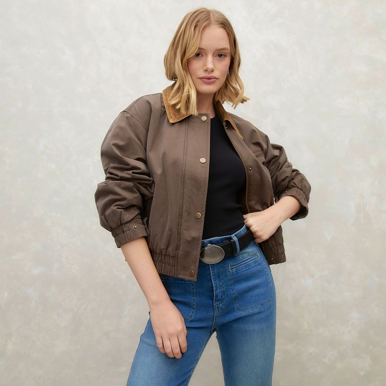 Casaca Sybilla Mujer Algodón y Poliéster Manga Larga SYBILLA | falabella.com