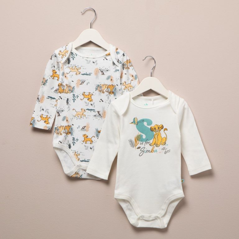 Body Bebé Niño Pack X2 Algodón Rey Leon REY LEON | falabella.com