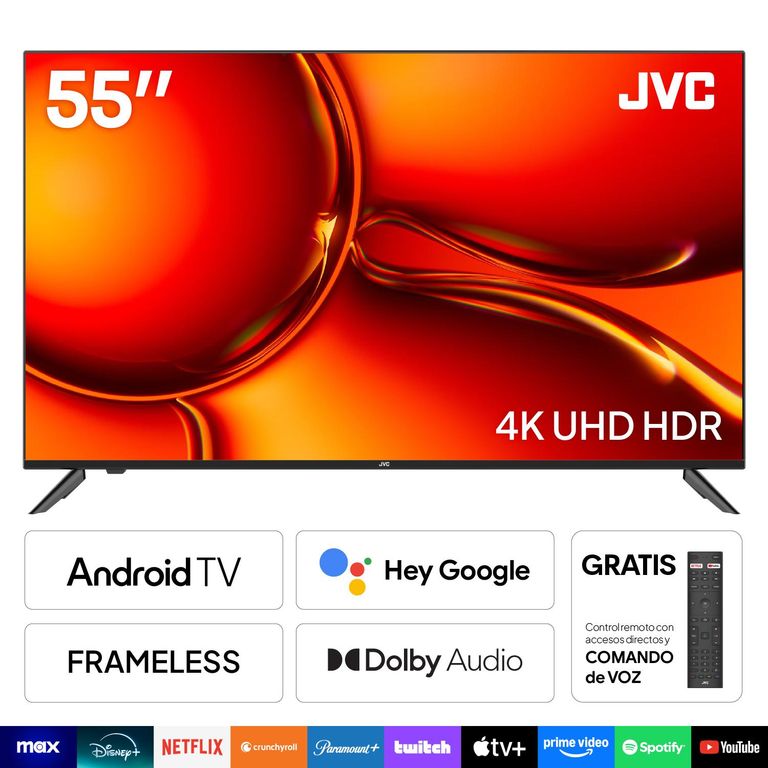 Televisor Jvc 55" 4k Uhd Android Tv JVC | falabella.com