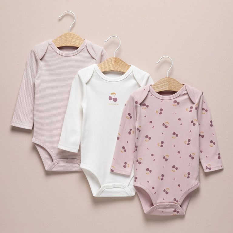Body Bebé Niña Algodón Pack X3 Yamp YAMP | Falabella Perú