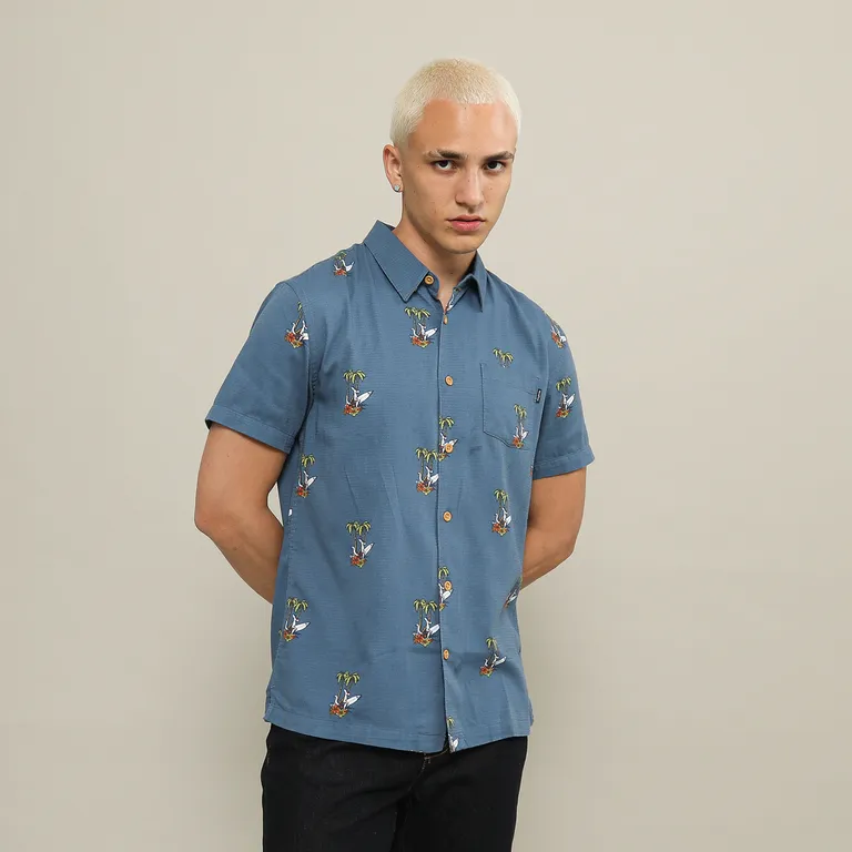 Camisa 100% Algodón Regular Fit Hombre Doo Australia DOO AUSTRALIA ...