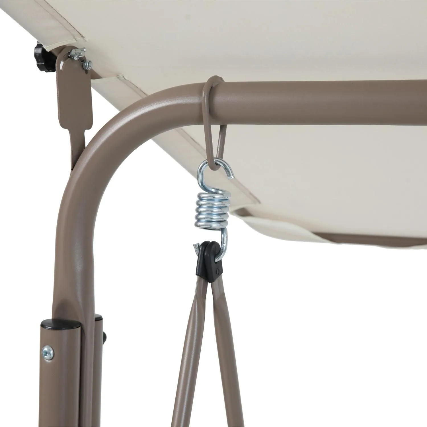 Sillón columpio colgante Taupe acero - Sodimac.com.ar