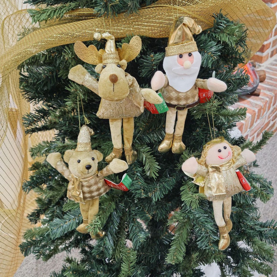 Adorno navideño colgante 25 cm - Sodimac.com.ar