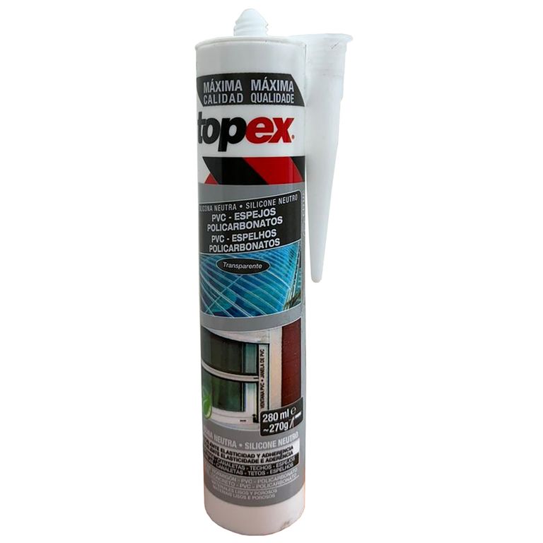 TOPEX Silicona Neutra Transparente 280 ml | Falabella Chile