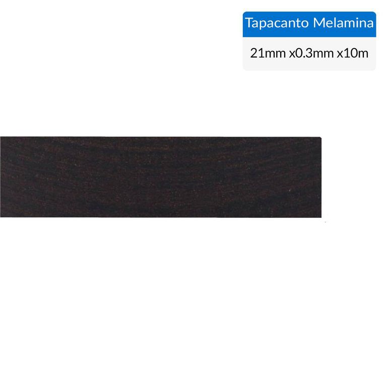 Tapacanto melamina Chocolate 21x0,3 mm 10 m | Sodimac - Falabella