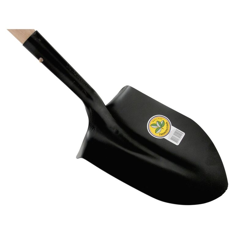 TRAMONTINA - Pala punta huevo de metal con mango largo | Ofertitas