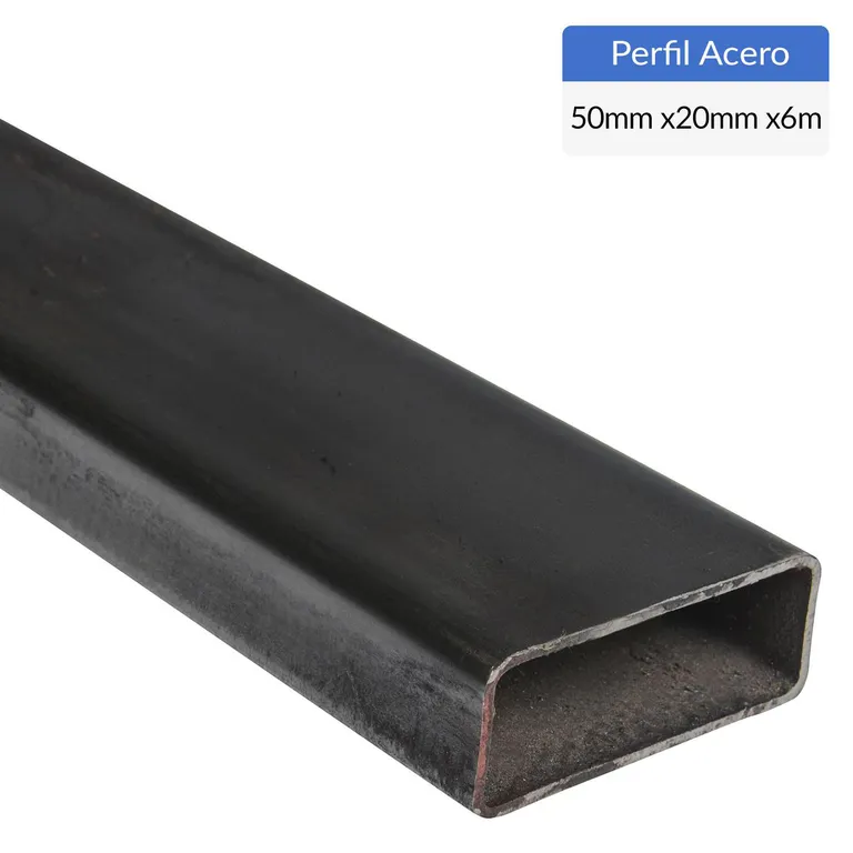 Perfil Rectangular Acero 50x20x1,5 mm 6 m | Sodimac - Falabella
