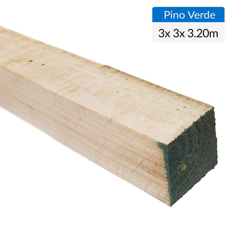 Pino Dimensionado Verde 3x3 3,2 m | Sodimac Chile