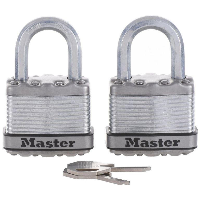 MASTER LOCK Set de candados 45 mm con llave 2 unidades | falabella.com