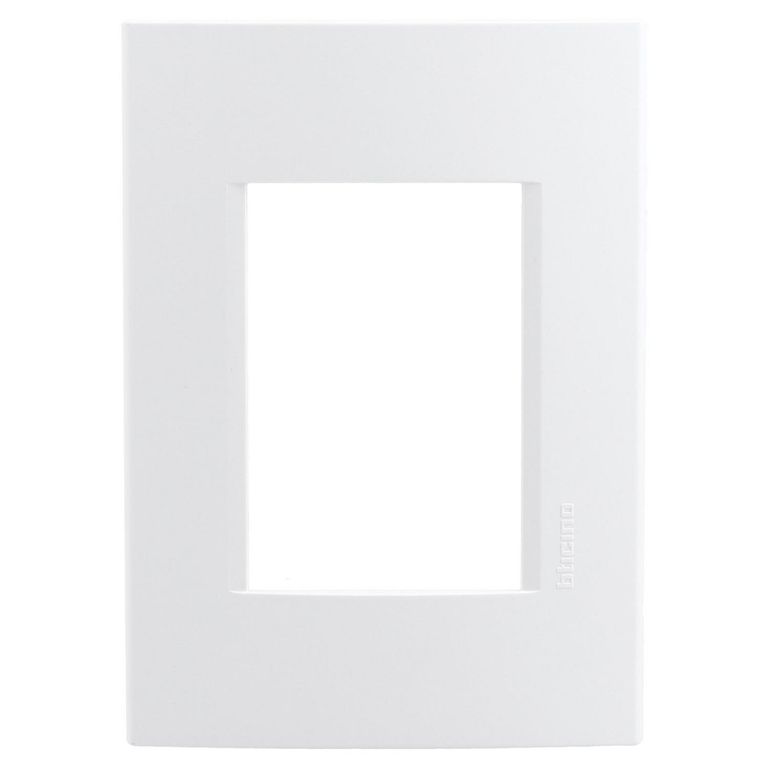 Placa rectangular 3 módulos blanco | Sodimac - Falabella