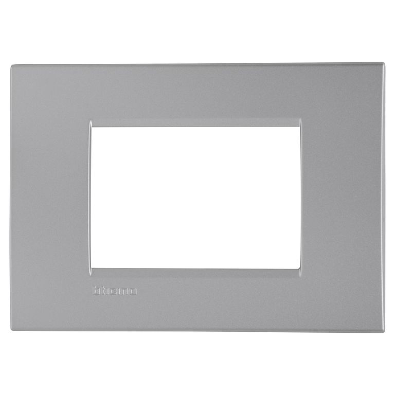 Placa rectangular 3 módulos Tech | Sodimac - Falabella