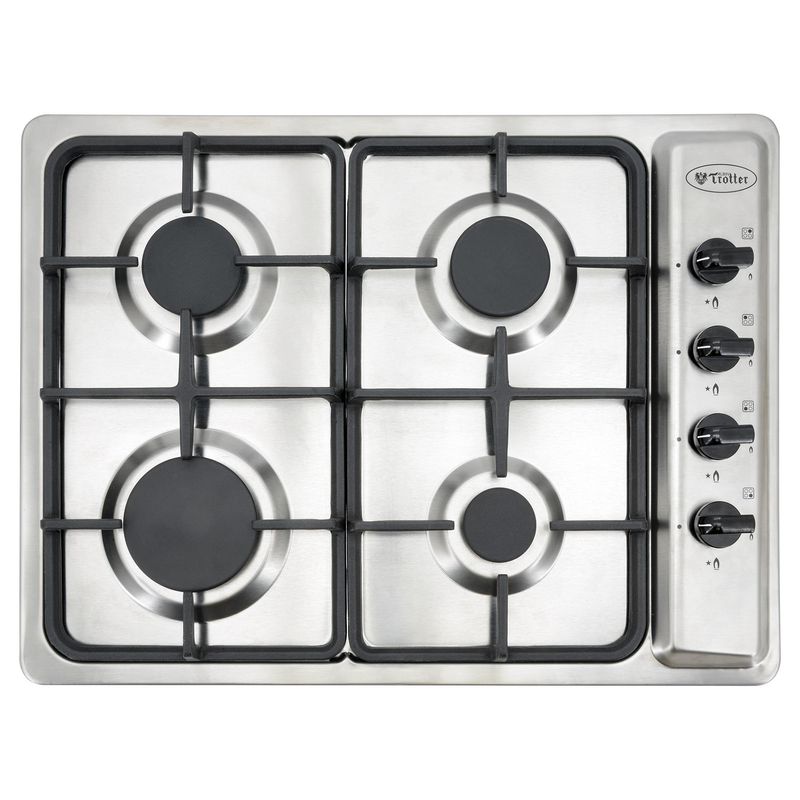 Encimera Gas Natural 4 Platos Gris XNG FEIN | Sodimac - Falabella