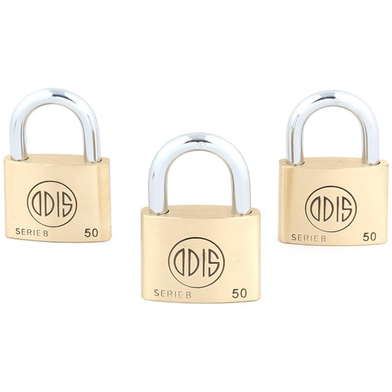 Set de candados B50 con llaves iguales 50 mm 3 unidades | Sodimac ...