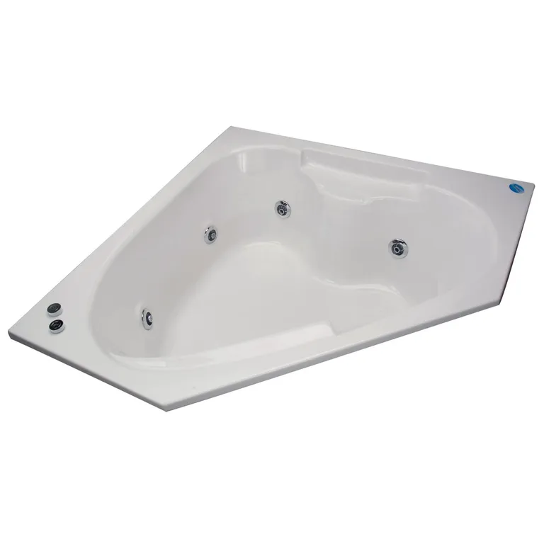 NORGLAS - Tina 140cm x 140cm hidromasaje Noventta 6 jets izquierda ...