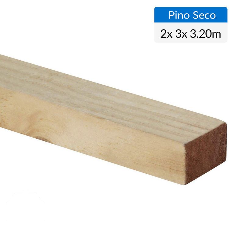 Pino Dimensionado Seco 2x3 3,2 m | Sodimac Chile