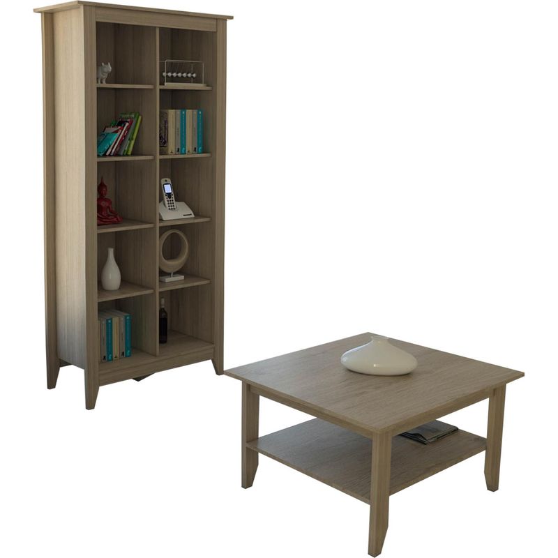 Mesa de Centro Oak 74x20x183 cm | Sodimac - Falabella