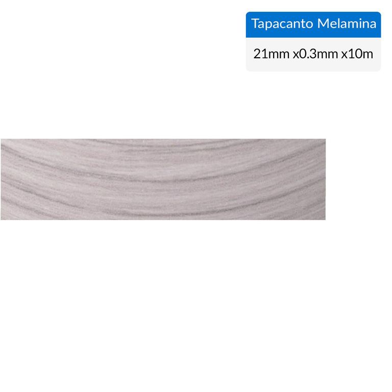 Tapacanto melamina Nogal Ceniza 21x0,3 mm 10 m | Sodimac Chile