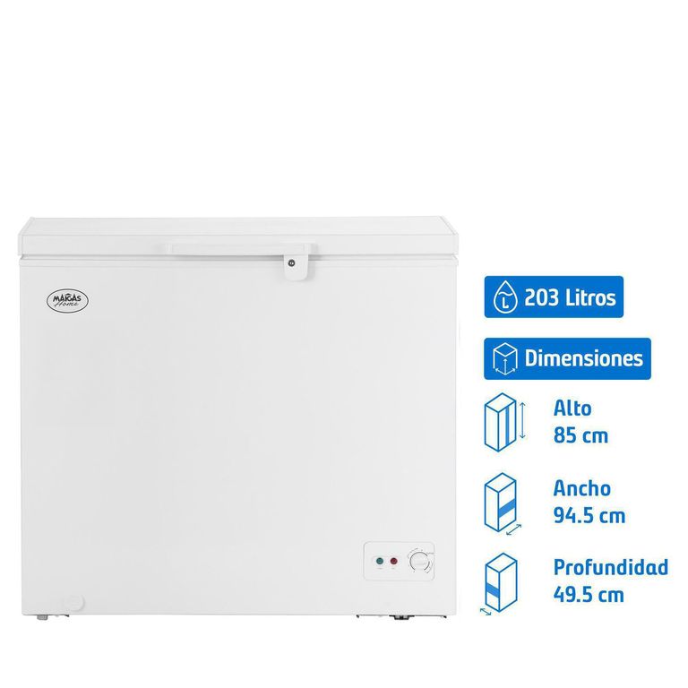 Congelador Industrial Horizontal 203 Litros Blanco HS-259C | Sodimac Chile