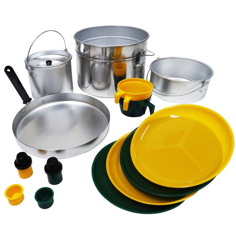 Conjunto de Ollas para Camping Metal 15 Pieza(s) | Sodimac Chile