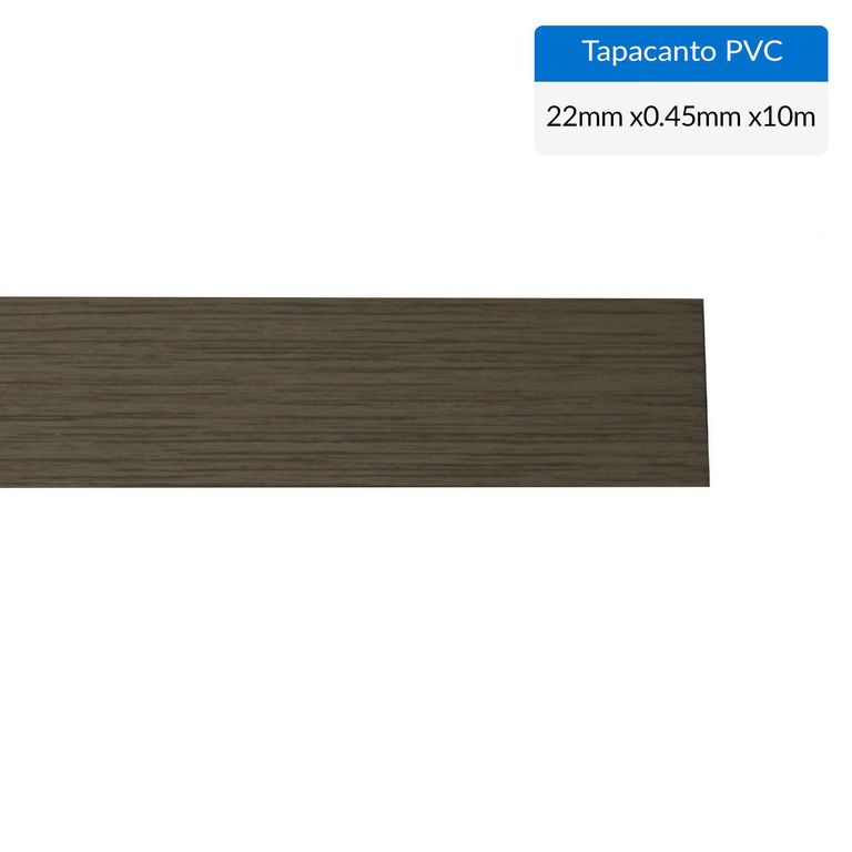 Tapacanto PVC Teca Roble Santana 22x0,45 mm 10 m | Sodimac - Falabella