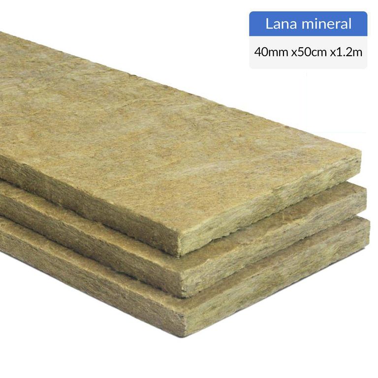 Lana Mineral 40 mm 0,5x1,2 m R94 | Sodimac - Falabella