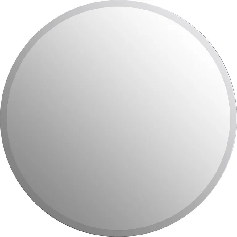 Espejo con Bisel Baño Forma Redonda 80x80 cm Gris Cherry | Sodimac ...