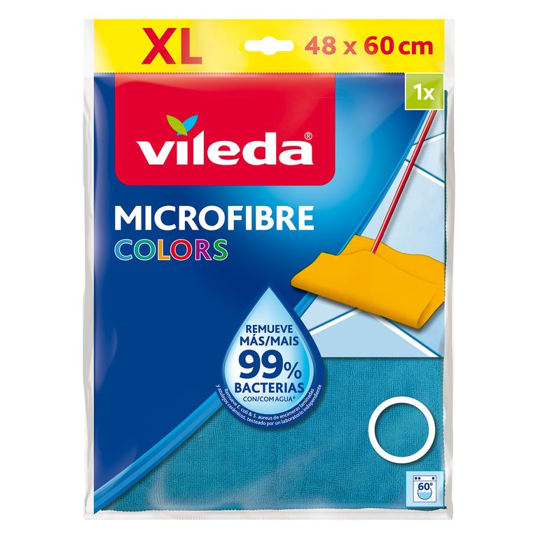 VILEDA Trapero Vileda Limpieza Profunda Naranjo/azul 31x30 cm ...
