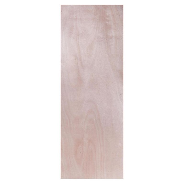 Puerta Madera Terciada 70x210 cm Natural | Sodimac Chile