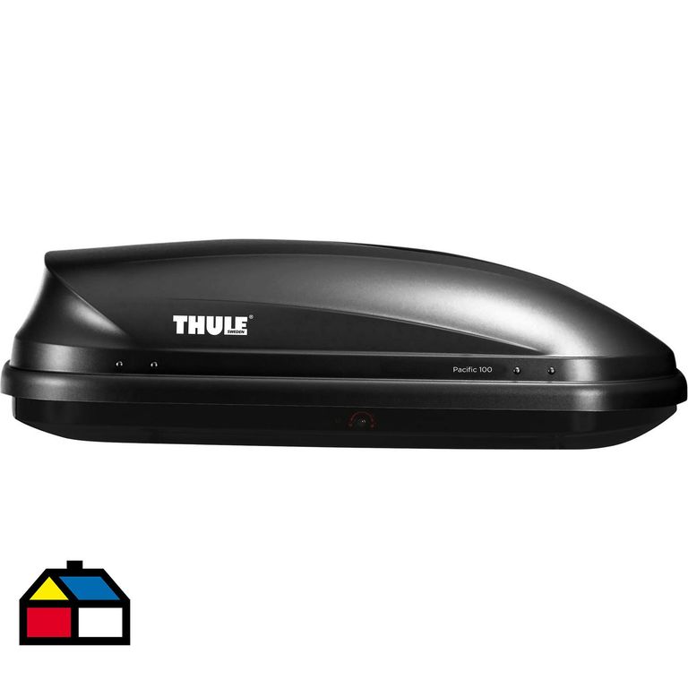 Caja Portaequipaje Thule Pacific 100 Negra 330 Litros Para Auto ...