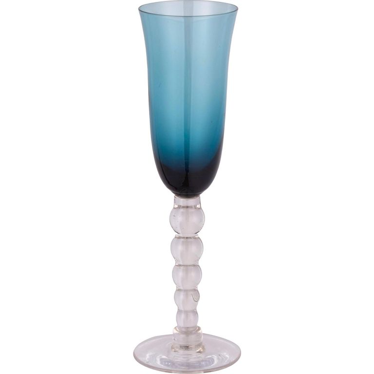 Copa de Champán 180 ml Vidrio Azul | Sodimac - Falabella